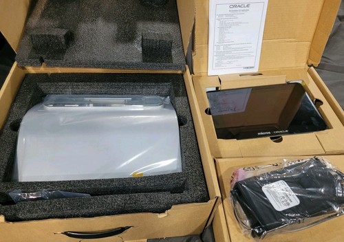 Oracle Micros WorkStation Compact 10" With Stand & Input Enclosure Pos ...