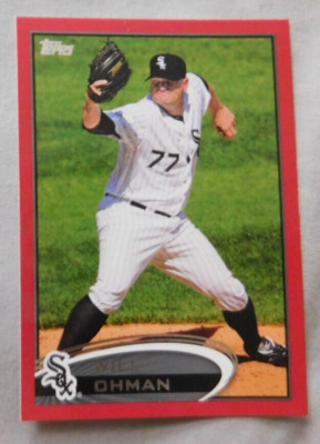 2012 Topps Update Target Red #US-88 Will Ohman Chicago White Sox nm-mt ...