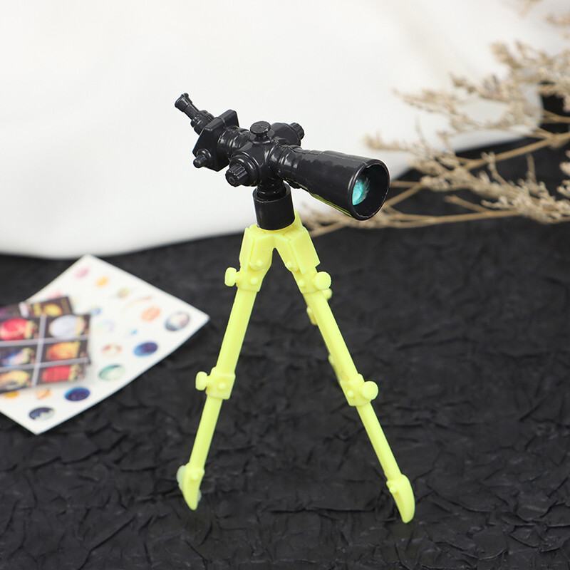 Dollhouse Mini Telescope Diy Planet Scene Model Home Furnishings Living ...