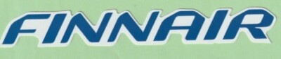 Finnair sticker - appr. 16 cm x 2 cm | eBay