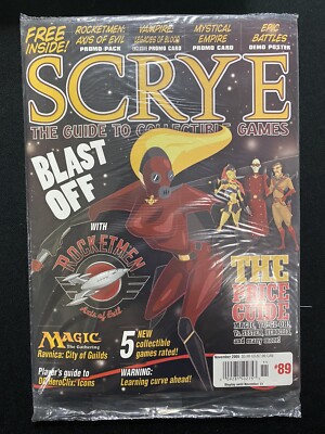Scrye The Guide to Collectible Games Magazine Issue #89 November 2005 ...