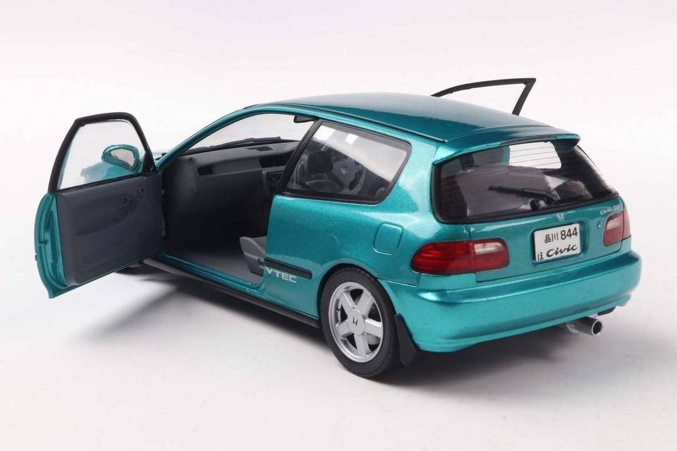 Solido 1991 Honda Civic SiR EG6 Hatchback Aztec Green Pearl 1:18 | eBay