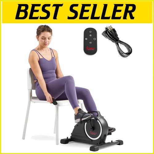 Compact Dual Function Under-Desk Bike Trainer for Seniors - 18 Speed ...
