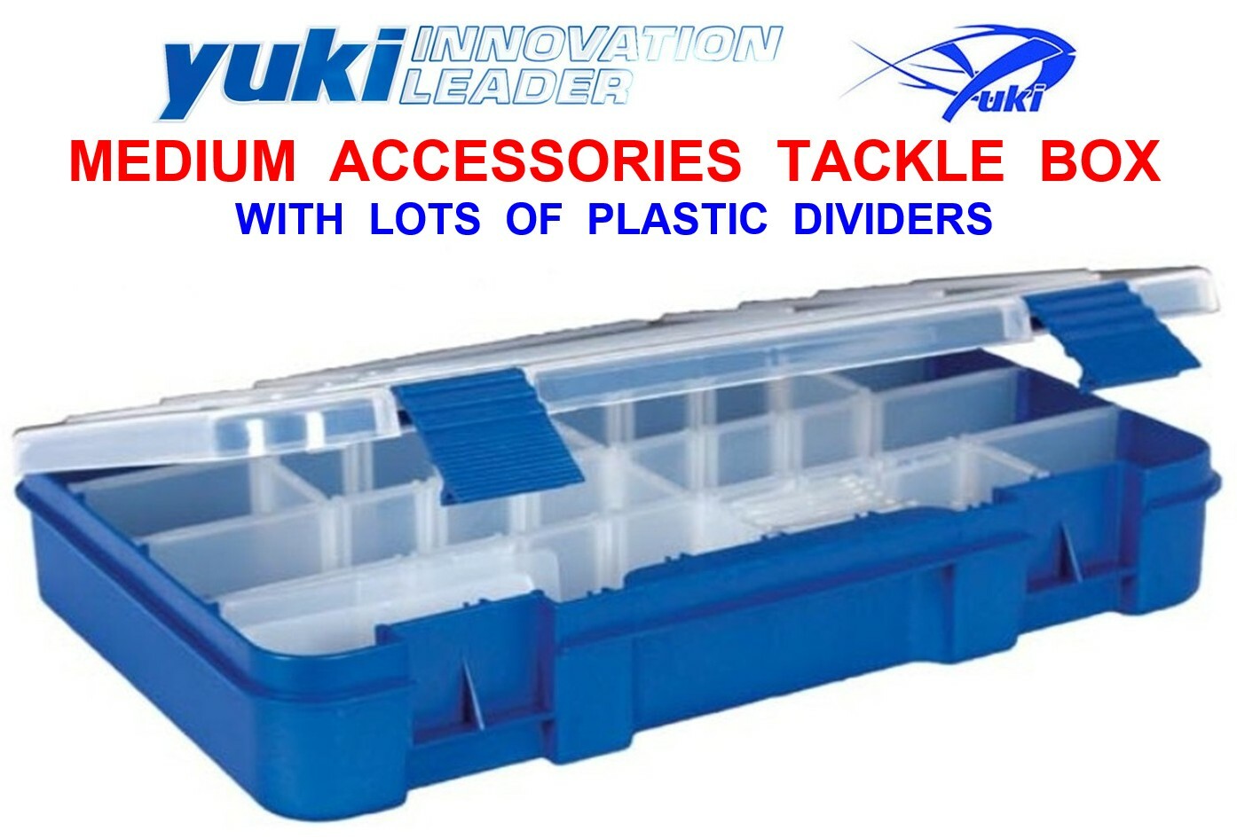 CP1 YUKI MEDIUM ACCESSORIES TACKLE BOX FOR SEA FISHING HOOKS SWIVELS ...