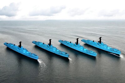 TRIANG MINIC SHIPS. HMS Whitby. HMS Tenby, HMS Torquay and HMS ...