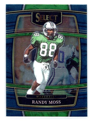 2022 Panini Select Draft Picks 68 Randy Moss Football Marshall