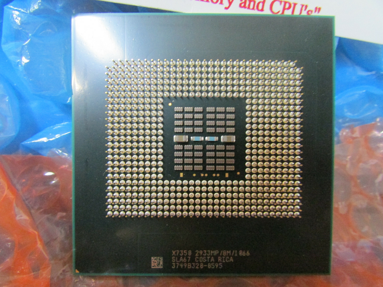 INTEL SLA67 Xeon X7350 2.933GHz Quad Core Socket 604 Tigerton Processor ...