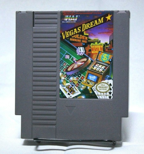 Vegas Dream Nintendo NES Cleaned & Polished HAL America Inc 1985 | eBay