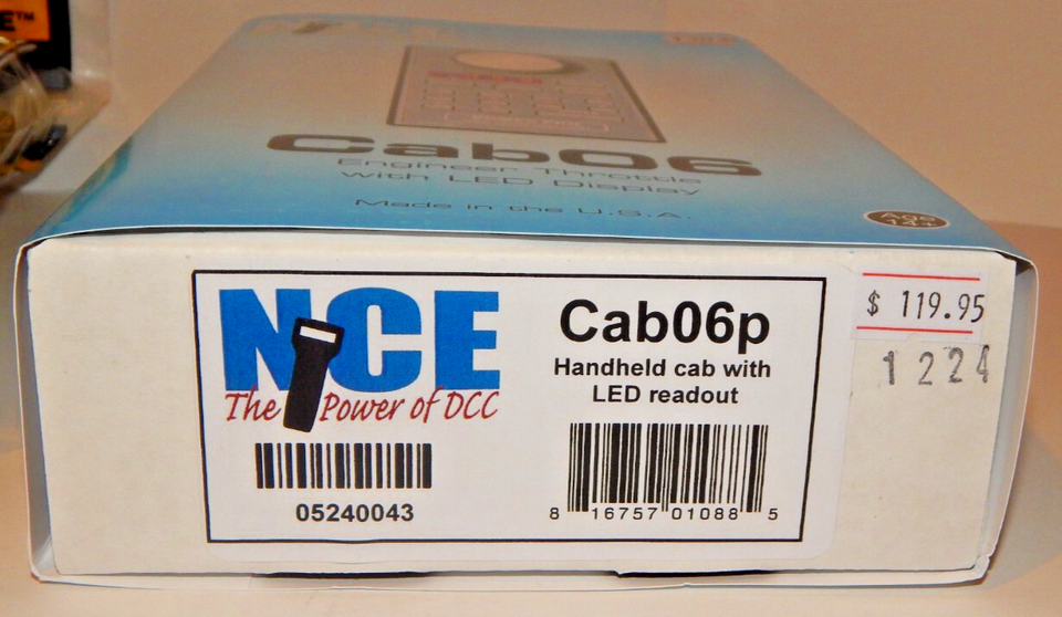 NCE #43 Cab06p Handheld cab w/LED Readout NEW | eBay