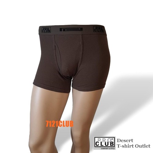LOT 2 PRO CLUB BOXERS BRIEFS PROCLUB MEN'S UNDERWEAR COTTON BIG AND ...