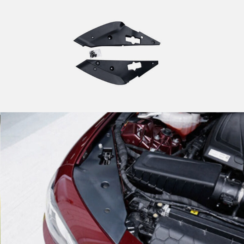 Fit For Alfa Romeo Giulia 2017-2021 Black Engine Hood Left And Right ...