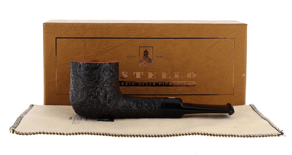 Pipe Castello OLD ANTIQUARI KK dark sandblasted shape billiard | eBay