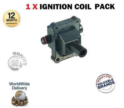 FOR DAEWOO SSANGYONG MUSSO KORANDO 2.3 3.2 1996-> 1 X IGNITION COIL ...