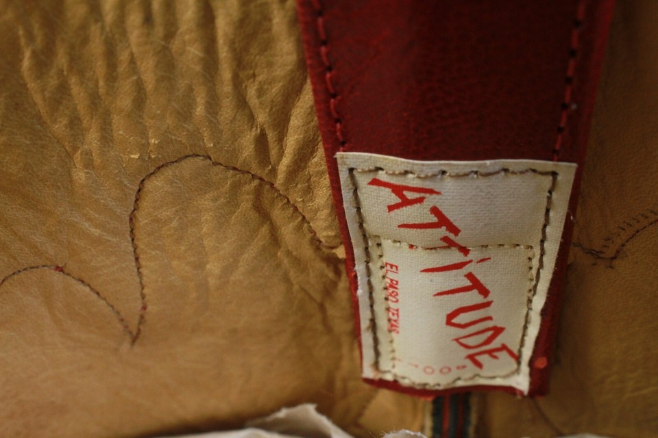 🔥 CABOOTS 1# OF A KIND FULL TOOLED RARE EXOTIC WESTERN BOOT 8 D X TOE ...