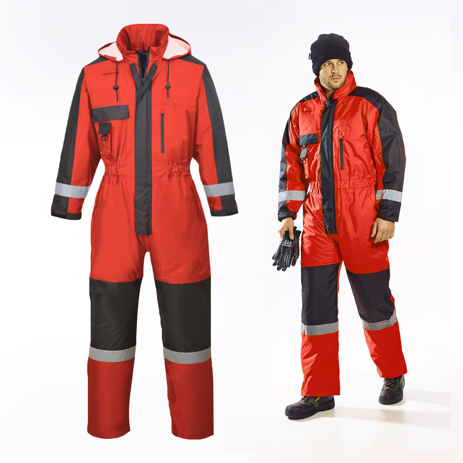 Portwest Winter Coverall - Winter Waterproof Padded Quilted - Tunnel ...