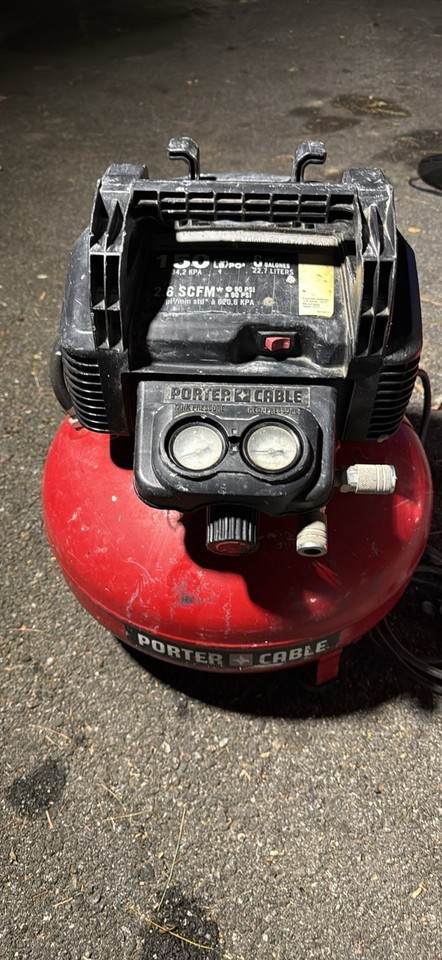 PORTER-CABLE C2002 Pancake Air Compressor 885911012263| eBay