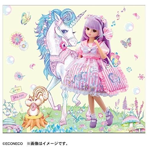 Takara Tomy Licca-chan LD-14 ECO Cat I Love Licca-chan Doll ECONECO ...