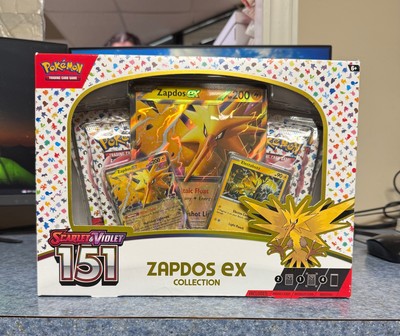 Pokemon TCG: Zapdos ex Collection Box SV 3.5 151 (lot of 2) | eBay