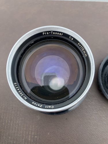 Zeiss Ikon Pro Tessar 1:4 115mm Lens | eBay