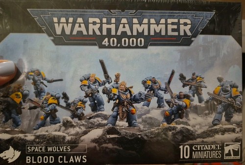 BRAND NEW! Warhammer 40K Space Wolves: Blood Claws SEALED! | eBay
