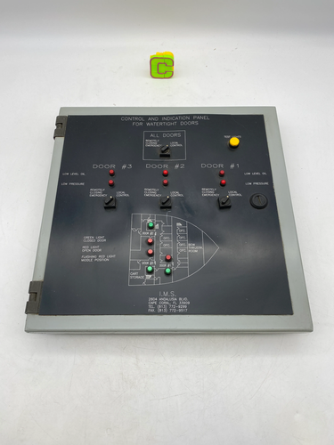 IMS Group Control & Indication Panel For Watertight Doors (Used) | eBay