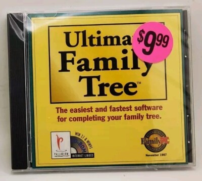 Palladium Interactive - Ultimate Family Tree CD-ROM, Sealed | eBay