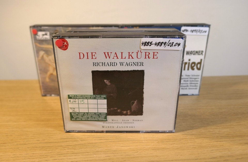 Wagner Ring Cycle Marek Janowski 4 CD Box Sets Eurodisc RCA 14 CD | eBay
