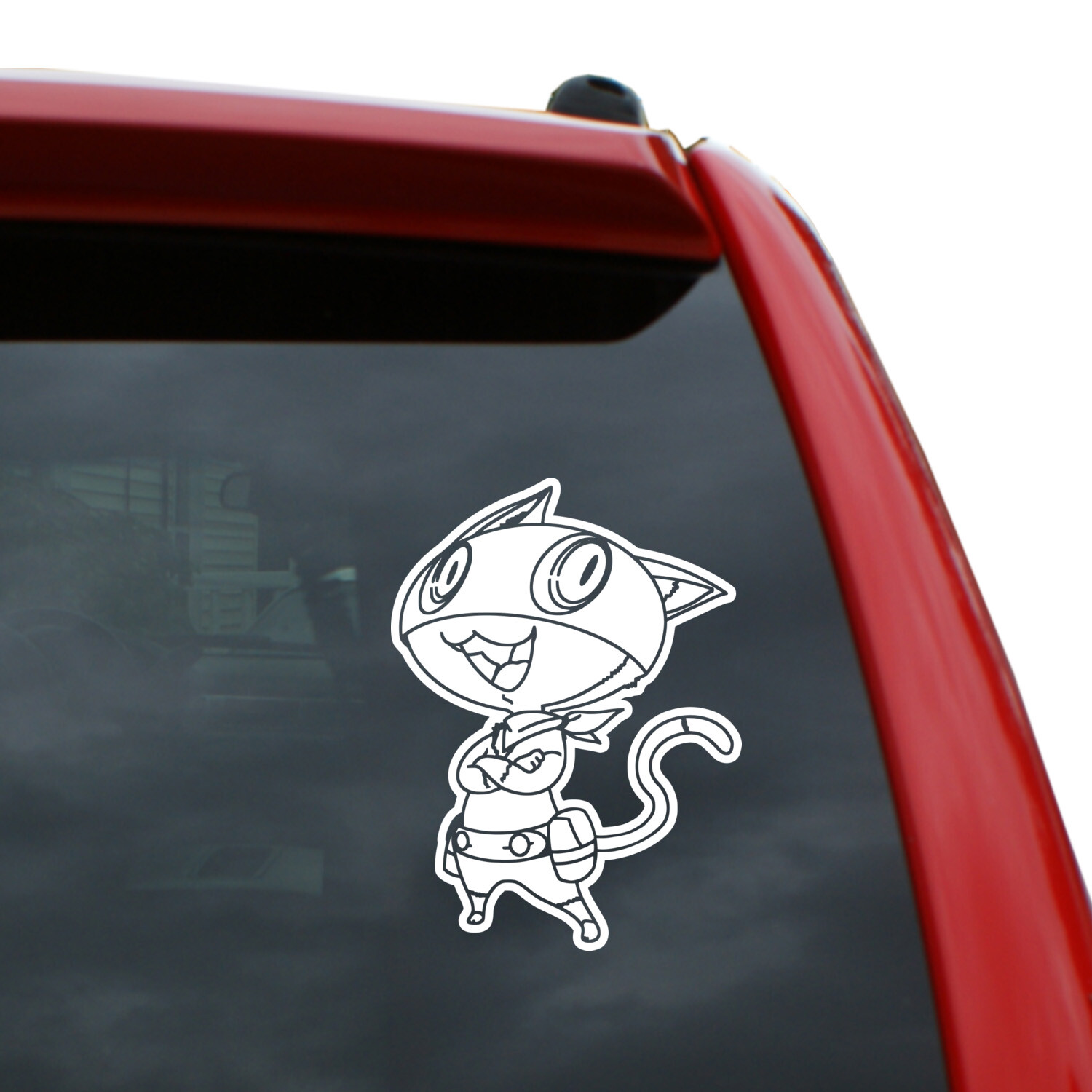 Persona / Morgana Vinyl Decal | Color: White | 5" tall | eBay