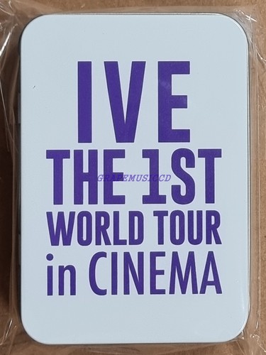 IVE THE 1ST WORLD TOUR in CINEMA POP-UP STORE OFFICIAL GOODS STICKER ...
