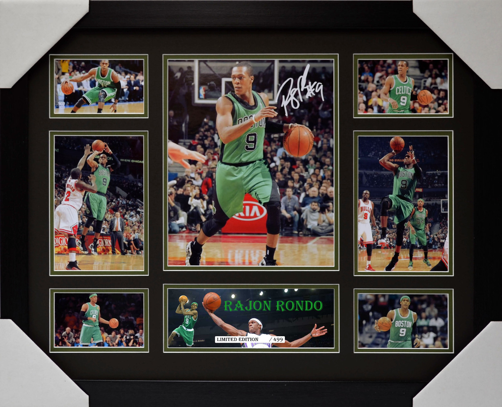 Rajon Rondo Signed Framed Memorabilia Limited Edition V1 - Multiple ...