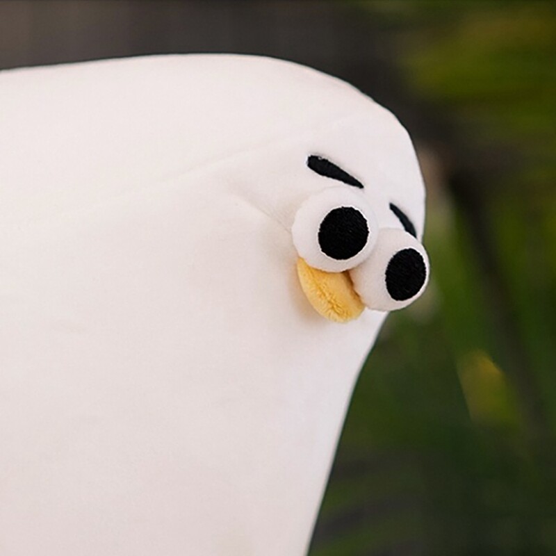 Seagull Soft Stuffed Animal Toy Chubby Blob Seagull Pillow Plush ...