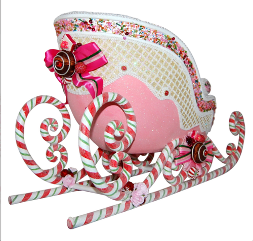 Katherine's Collection SWEET SLEIGH Tabletop CHRISTMAS Peppermint 28 ...
