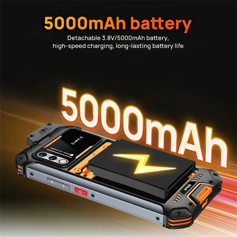 4G Android 11.0 Smart Phone Walkie Talkie PoC Mobile Radio UNIWA W888 ...