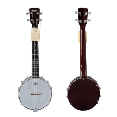 Aiersi portable 26 Inch Banjolele Tenor Banjo Ukulele 4 String guitar ...