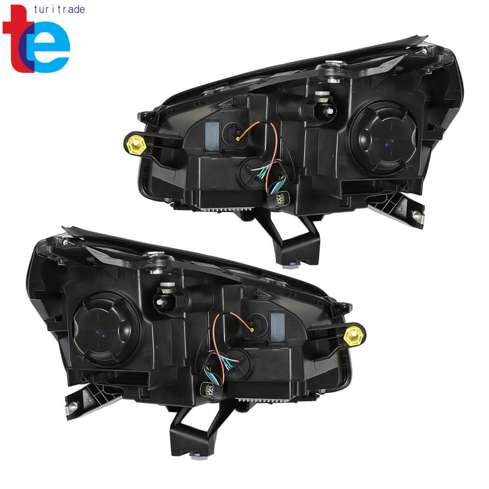 Headlamp For GMC Acadia 2013-2016 Pair Halogen+LED Headlight Assy ...