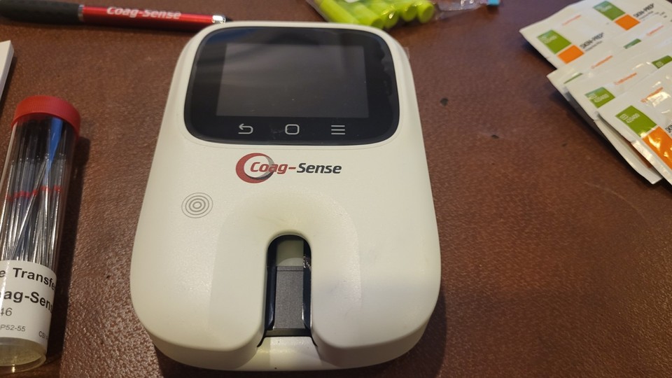 Coag-Sense PT2 PT/INR Monitoring System 200107 NEW OLD STOCK- W/ CASE ...