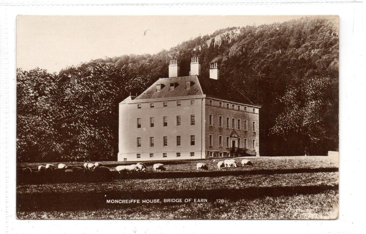 MONCREIFFE HOUSE, BRIDGE OF EARN: Perthshire postcard (C95786) | eBay UK