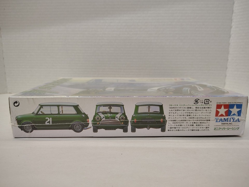 1993 Tamiya 1/24 Model Kit Morris Mini Cooper Sports Racing Car 24130 ...