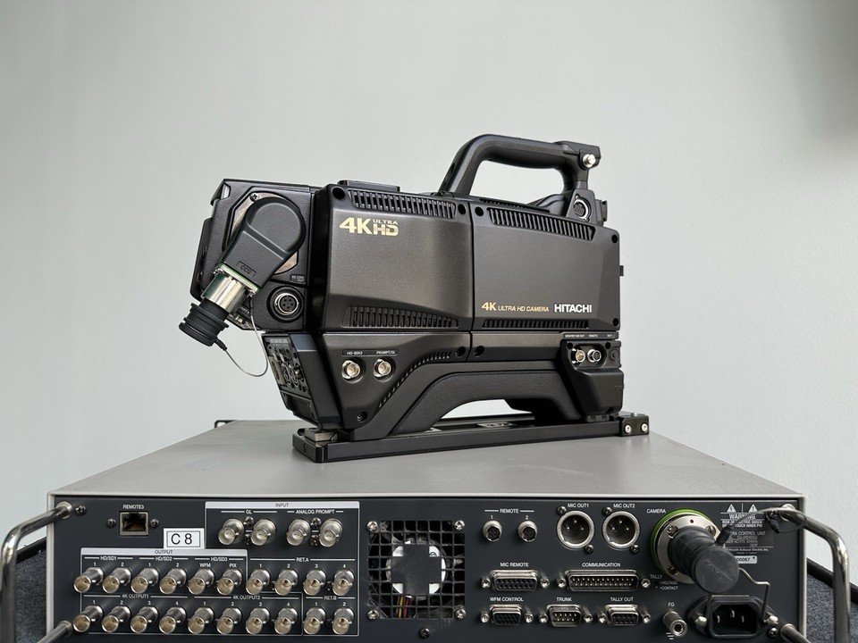 Hitachi : SK-UHD4000 : UHD Studio Camera : w/ RCP (remote) : CCU CU ...