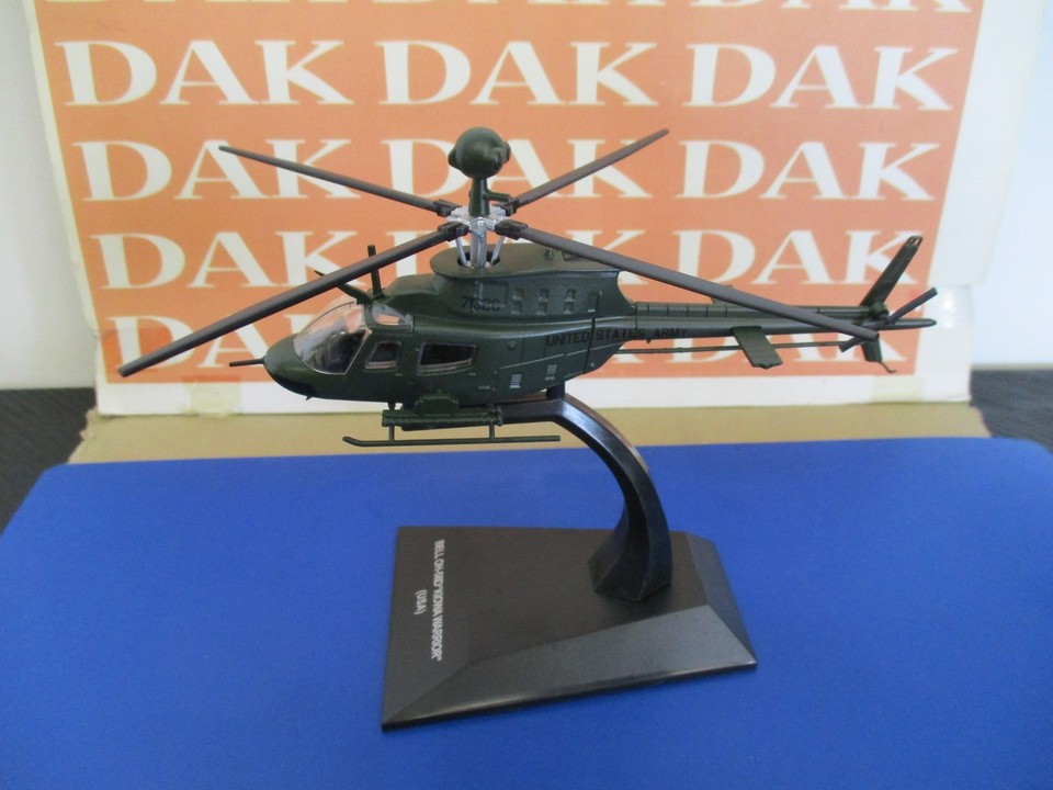 Die cast 1/72 Modellino Elicottero Helicopter Bell OH-58D Kiowa Warrior ...