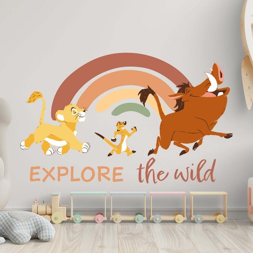 Lion King Simba, Timon & pumbaa Disney Wall Sticker Decal | eBay