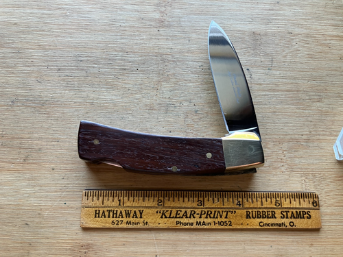 Custom Made Hand Made Lock Back Pocket Knife | eBay
