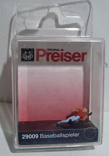 Preiser Hand Painted Figures HO Scale Baseball Player | eBay Australia
