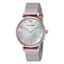 NEW EMPORIO ARMANI CLASSIC AR2067 MOTHER OF PEARL SILVER/ROSE GOLD ...