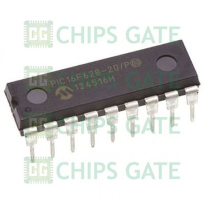 2PCS PIC16F628-20/P IC MCU 8BIT 3.5KB FLASH 18DIP Microchip | eBay