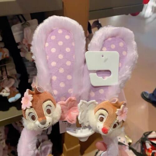 Disney authentic 2023 Chip Dale Easter Rabbit Sakura ear Headband ...