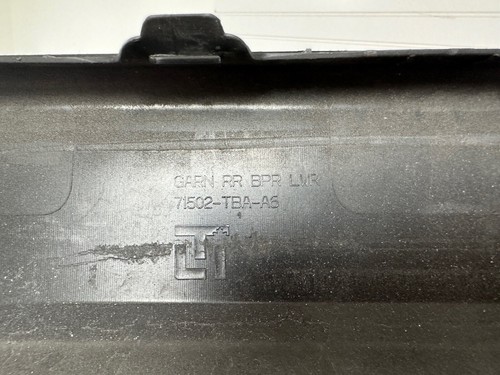 OEM Honda 2019 Civic Sedan Sport Rear Bumper Valance Diffuser 71502-tba ...