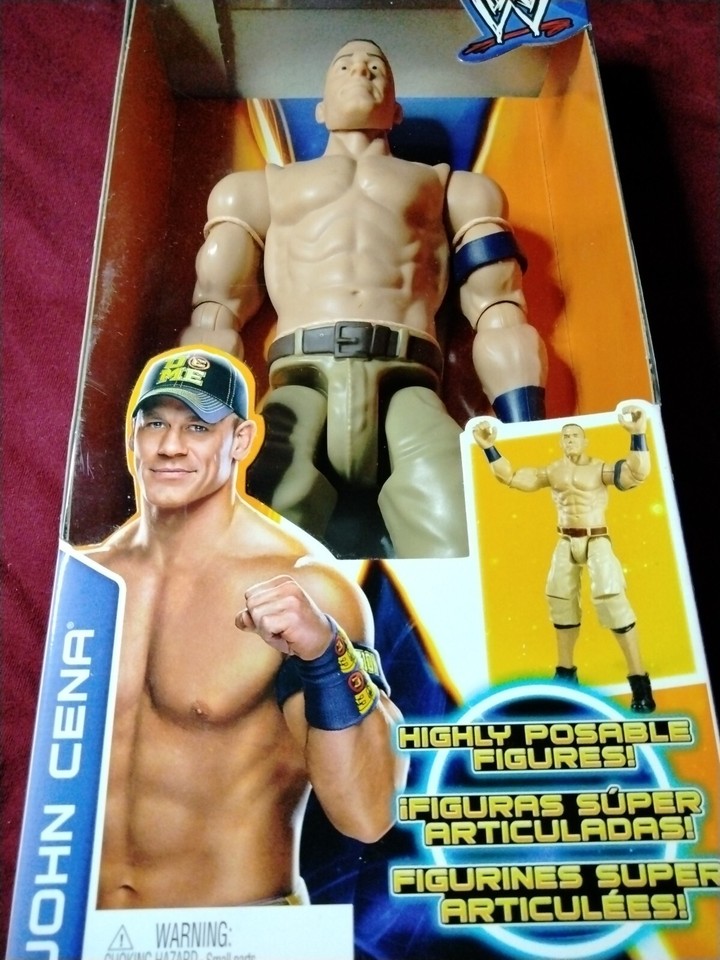 2013 WWE Wrestling JOHN CENA 12 Inch Action Figure NEW Sealed MATTEL ...