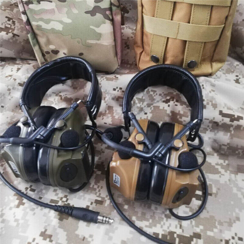 US! PELTOR Comtac III Headset Noise Reduction Headset For TCA PRC 152 ...