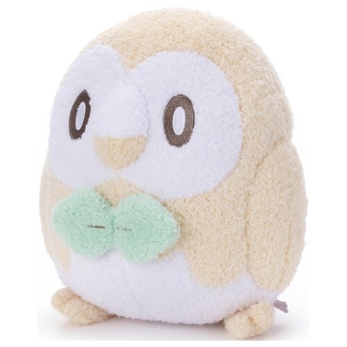 Pokemon Pokepeace Rowlet Plush Doll M JAPAN OFFICIAL | eBay